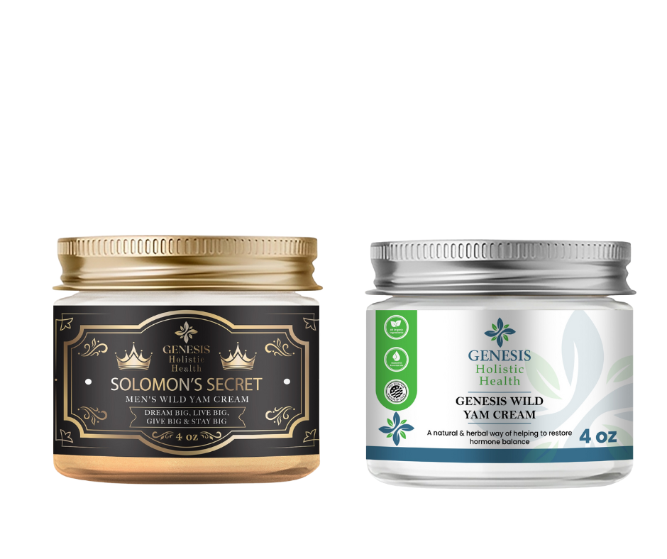 His & Hers Duo (Wild Yam Cream & Solomon's Secret) – Genesis Holistic ...
