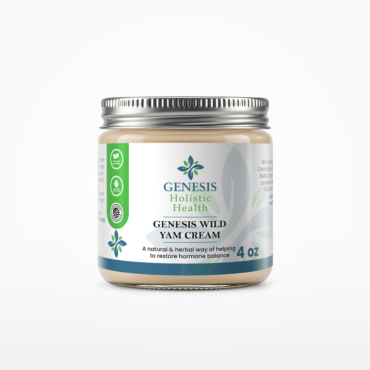 Wild Yam Hormone Support Cream™ – Genesis Holistic Health